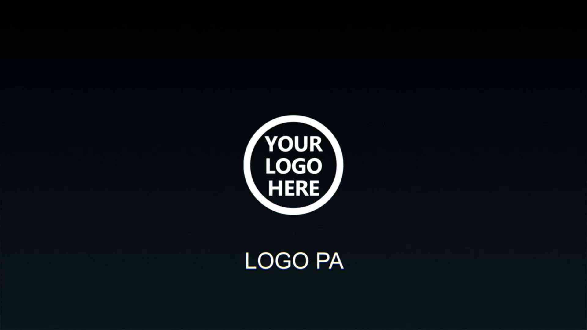 After Effects Template Logo Reveal 3 Trends Logo