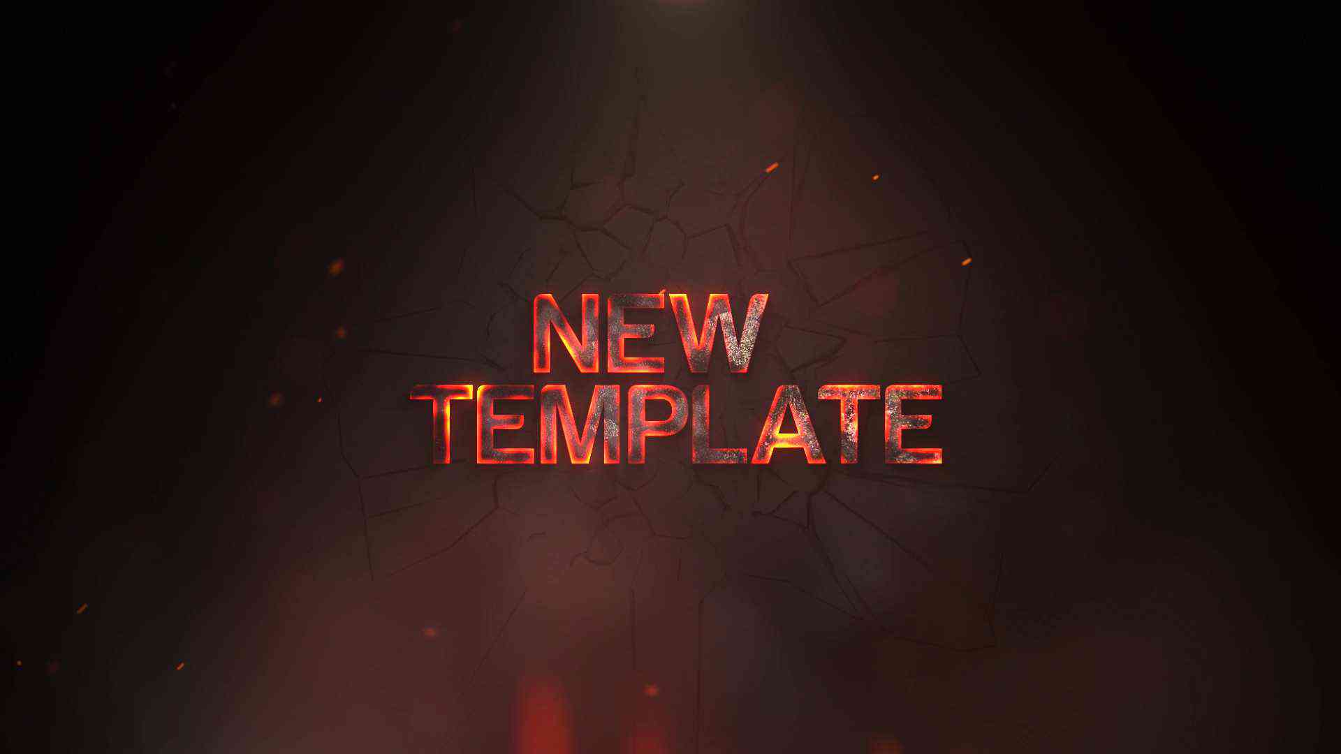 After Effects Template Circle Particle Logo Trends Logo