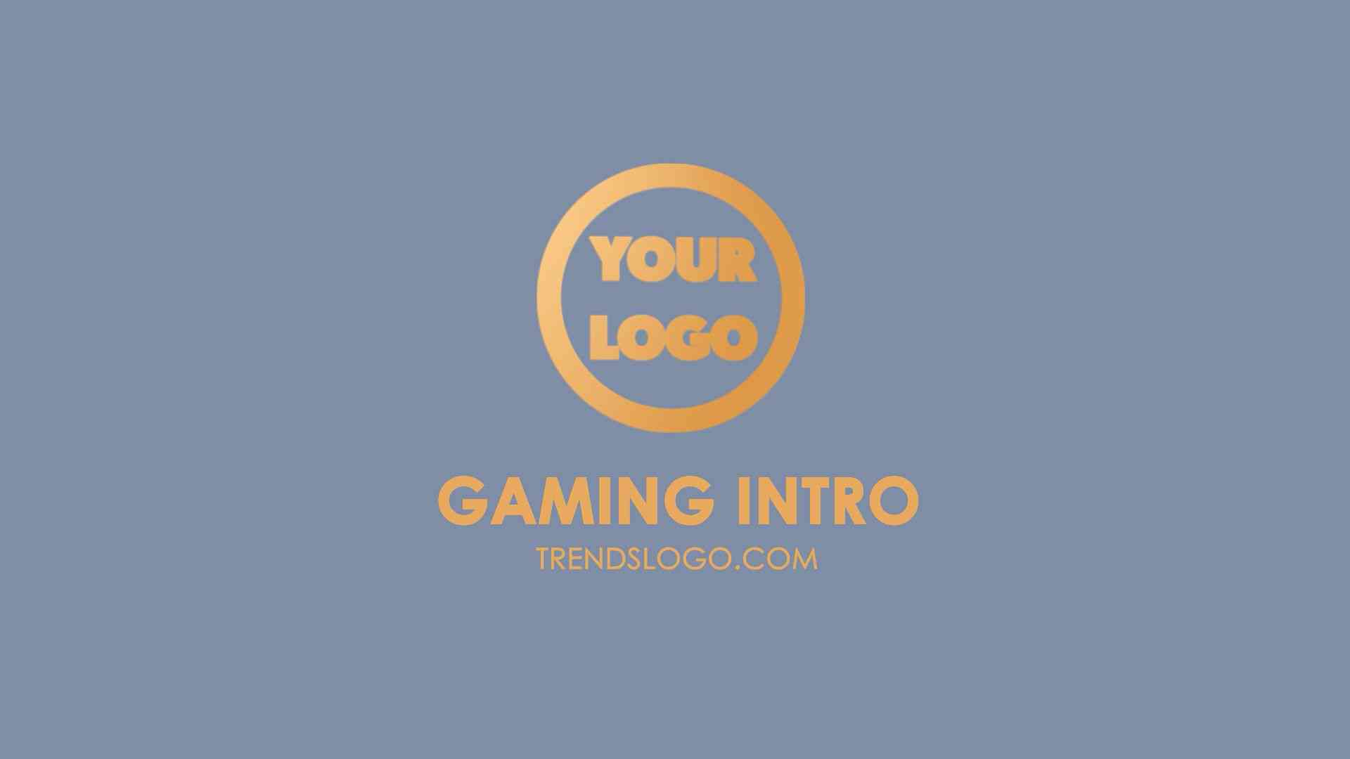 Gaming Intro Template Free After Effects 38 Trends Logo