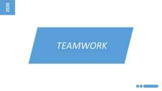 Free Team Powerpoint Presentation Template - Trends Logo