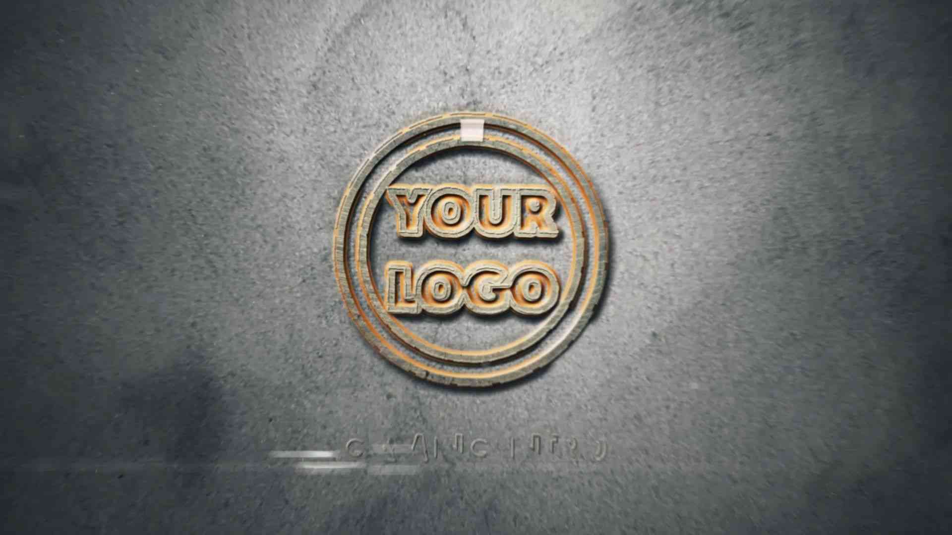 After Effects Template Circle Particle Logo Trends Logo